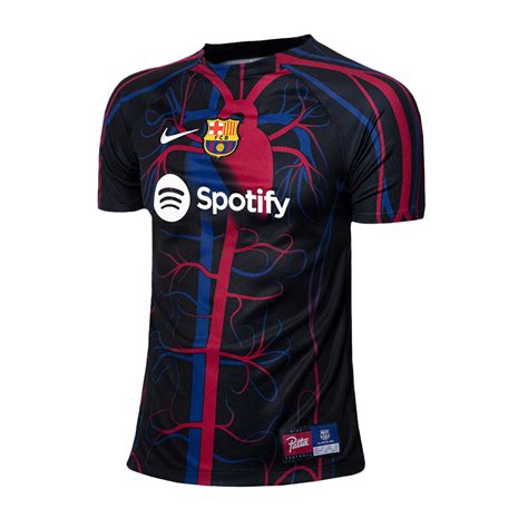 Men S Replica Barcelona X Patta Pre Match Soccer Jersey Shirt
