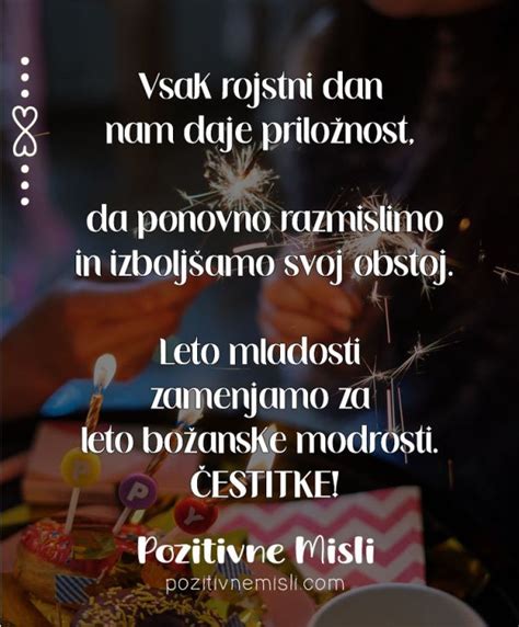 Pozitivne Misli Za Rojstni Dan Vsak Rojstni Dan