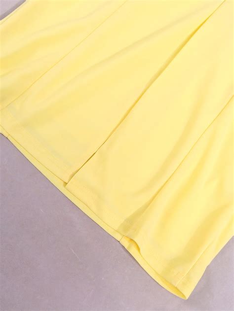 PARTHEA Vestido Apertado sem alças Dividir de volta SHEIN Brasil