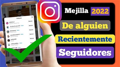 Cómo ver los seguidores recientes de alguien en Instagram Android e