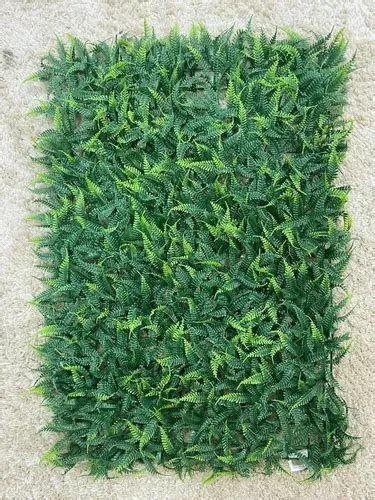 Placa De Samambaia Cheia 40x60 Jardim Vertical Artificial MercadoLivre
