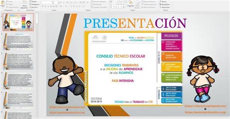 Presentación en PowerPoint de la fase intensiva del consejo técnico