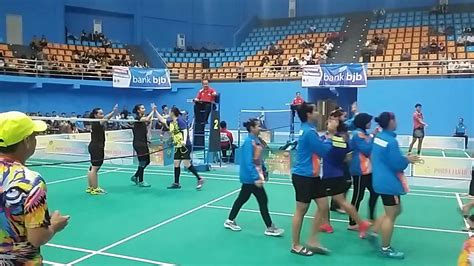 Detik Detik Kemenangan Team Beregu Putri Kab Bogor PORDA XIII JABAR