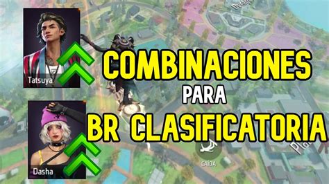 LAS MEJORES COMBINACIONES DE HABILIDADES PARA BR CLASIFICATORIA EN FREE