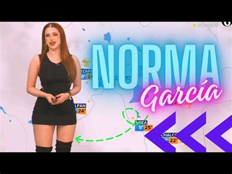 Norma Garc A Presentadora Del Clima Telediario Matutino Cdmx