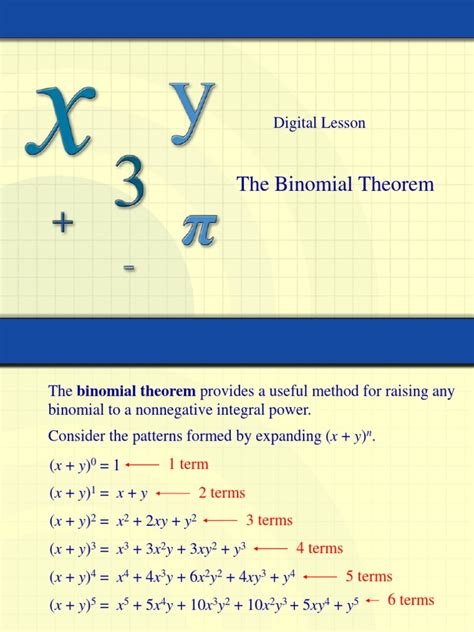 binomial theorem pdf abstract algebra elementary mathematics