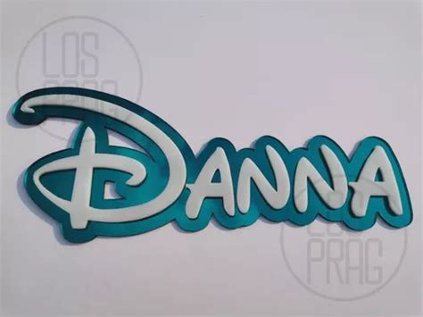 Letrero Nombres Personalizados De Acrílico Disney en venta en Gustavo A