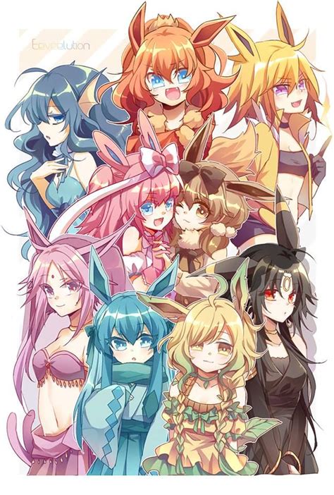Eevee Evolution Human Form
