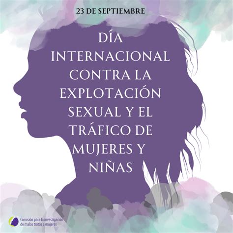 23S Día Internacional contra la Explotación Sexual y el Tráfico de