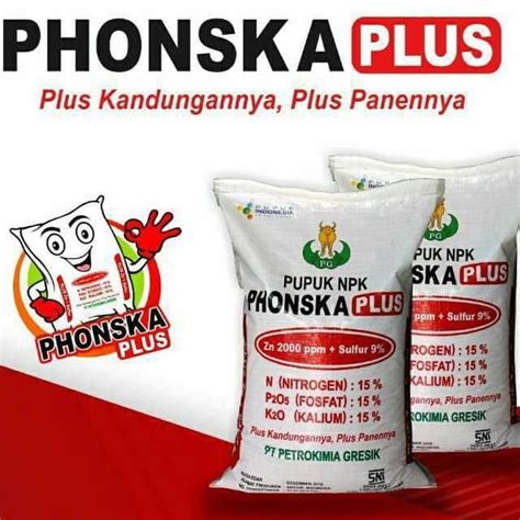 Jual Pupuk NPK Phonska Plus Harga Karung 25 Kg Shopee Indonesia