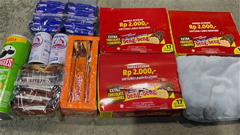 Unboxing FULL JAJANAN Dari Promo KeBuT Tokopedia Cuma Bayar Setengah