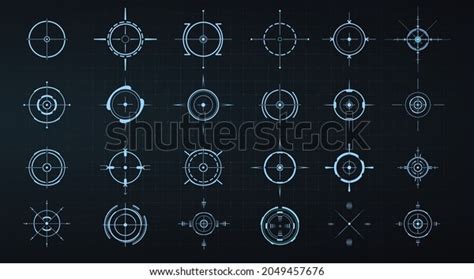 Sniper Aim Pointer Ui Hud Technology Aiming Weapon Military