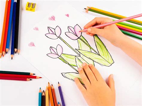 Dibujos De Flores Para Colorear Todos A Pintar