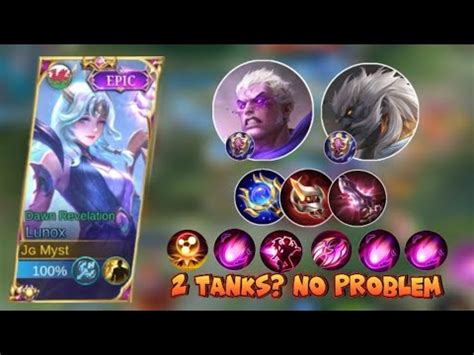 Lunox Insane Gameplay Lunox Best Build Top Global Lunox Mlbb