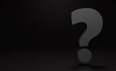 Black Question Marks Background