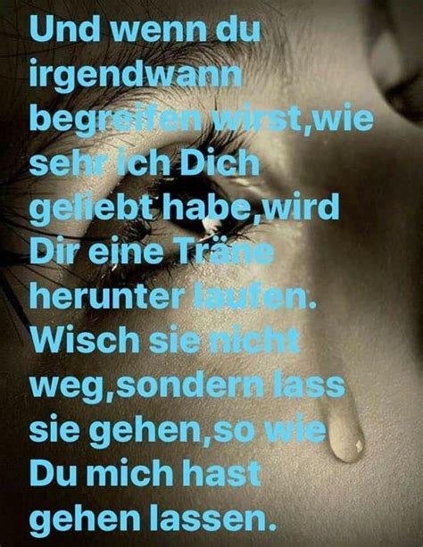 A Woman S Eye With The Words In German