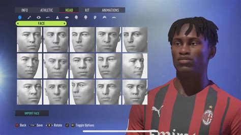 FIFA 23 How to make Rafael Leão Pro Clubs Look alike YouTube