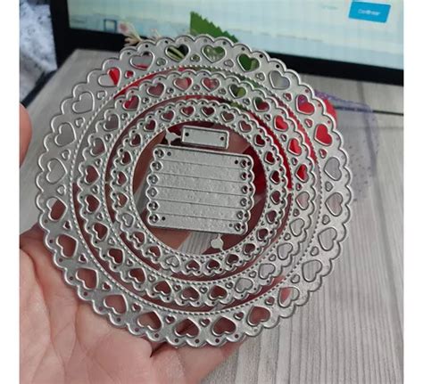 Faquinha Corte Eva Papel Scrap Relevo Es3 Coraçao MercadoLivre