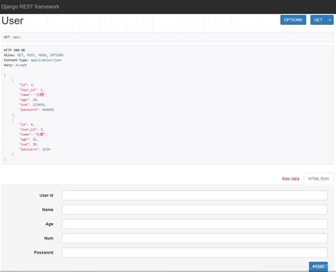 django rest framework 编写基于类的视图！！！ csdn博客