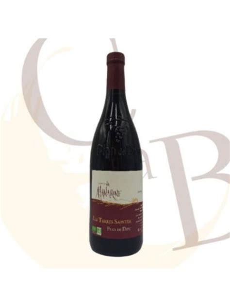 Côtes du Rhône Villages PLAN de DIEU BIO Domaine La MANARINE Cuvée