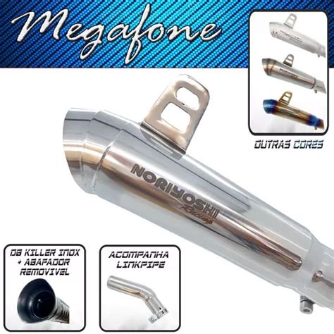 Ponteira Megafone Bandit Injetada Noriyoshi Inox