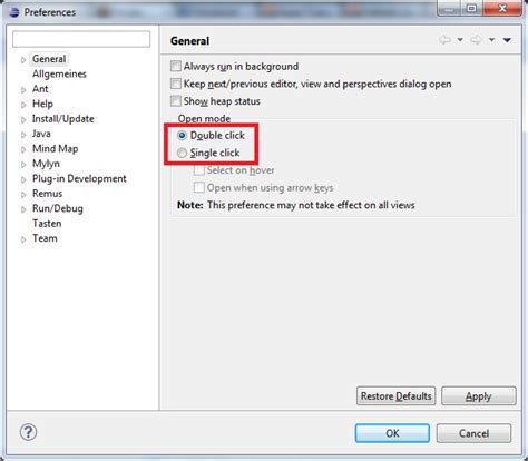 Java Eclipse RCP Common Navigator Open File On Double Click