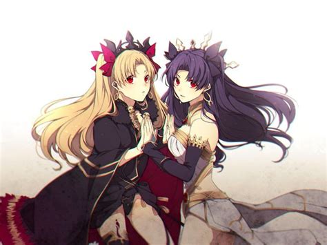 Ereshkigal And Ishtar Fate Grand Order Ishtar Fate Anime