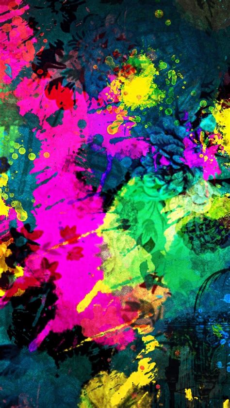 76 Color Splash Wallpapers WallpaperSafari
