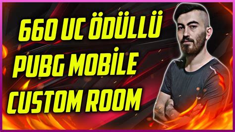 UC ODULLU CUSTOM ROOM PUBG MOBİLE CANLI YAYIN ÇILGIN4LÜ YouTube