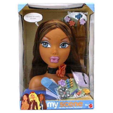 Cabeza De Peinado Madison My Scene C0857 BarbiePedia