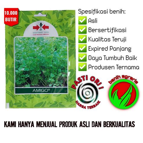 Jual Benih Seledri Amigo 10 000 Butir Cap Panah Merah Shopee Indonesia