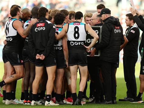 AFL News 2024 Ken Hinkley Responds To Port Adelaide Fans Media