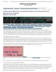 Mujeres destacadas La Revolución Mexicana y los Estados Unidos en las