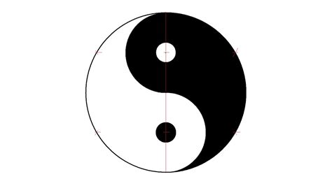 Cómo dibujar el símbolo Yin Yang YouTube