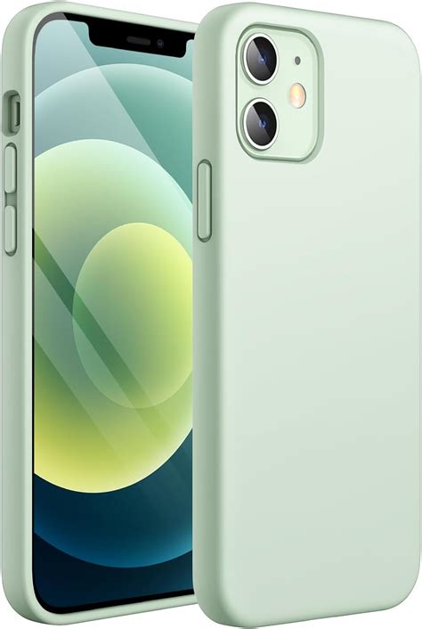 JETech Funda Silicona Para IPhone 12 12 Pro 6 1 Pulgadas Protectora De