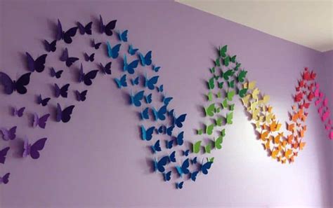Butterfly Craft Ideas For Wall At Carla Smith Blog