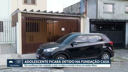 Adolescente que matou a família se surpreendeu ao saber que seria