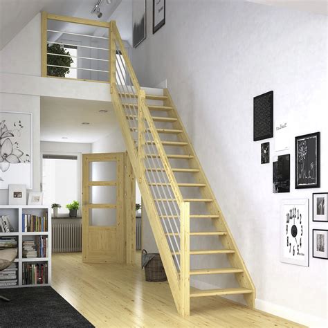 DOLLE Wangentreppe Paris gerade bis 280 5 cm Raumhöhe hagebau de