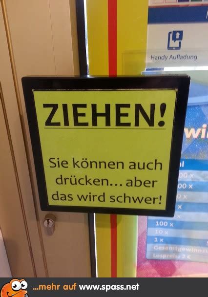 Ziehen Oder Dr Cken Lustige Bilder Auf Spass Net