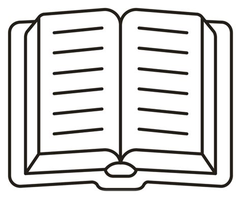 Dibujo De Libro Abierto Para Colorear Dibujos Para Colorear Imprimir