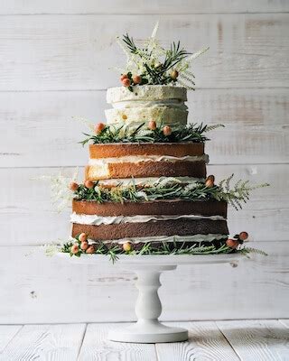 30 wunderschöne Naked Cake Ideen für Hochzeit Hochzeitskiste