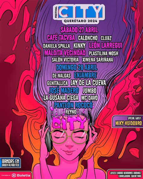 Festival City Querétaro 2024 cartel boletos y toda la información