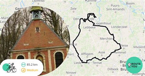 Moerzeke Racefietsroute RouteYou