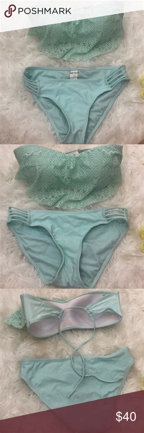 Mint Bikini Set Mint Bikini Bikinis Bathing Suit Collection