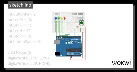 Pushbutton Wokwi Esp Stm Arduino Simulator