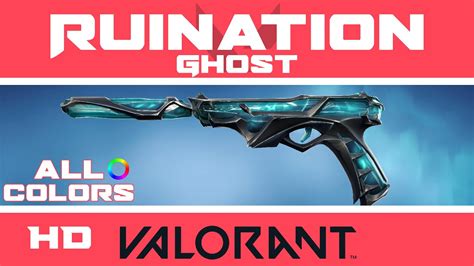 Best Ghost Skins In VALORANT 2023 All Skins Ranked From