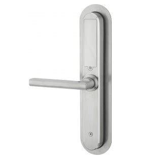 Elektroniczna Klamka Hotelowa Intelock Room Rozstaw 85 Mm Chrom Thirard