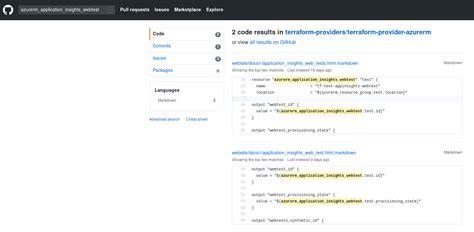 Typo Fix In Documentation For Azurerm Application Insights Web Test