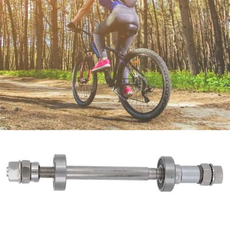 EJ life Axe de moyeu de roue Essieu de Moyeu de Roue de Vélo Arrière