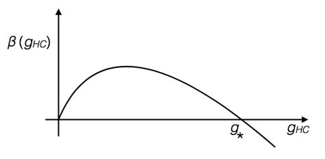 the assumed dependance of the hypercolour β function on the gauge download scientific diagram